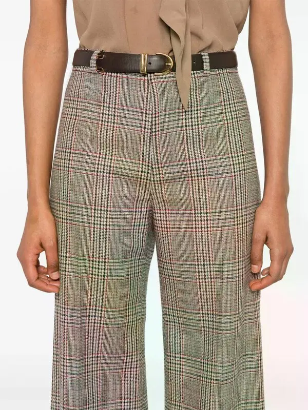 Chloé Prince Of Wales-check Trousers