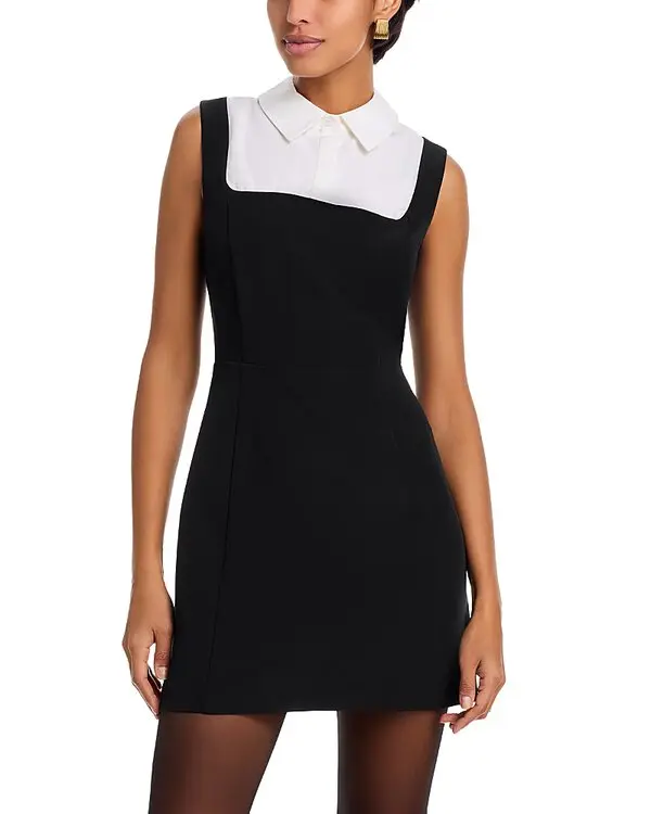 French Connection Echo Crepe Sleeveless Mini Dress