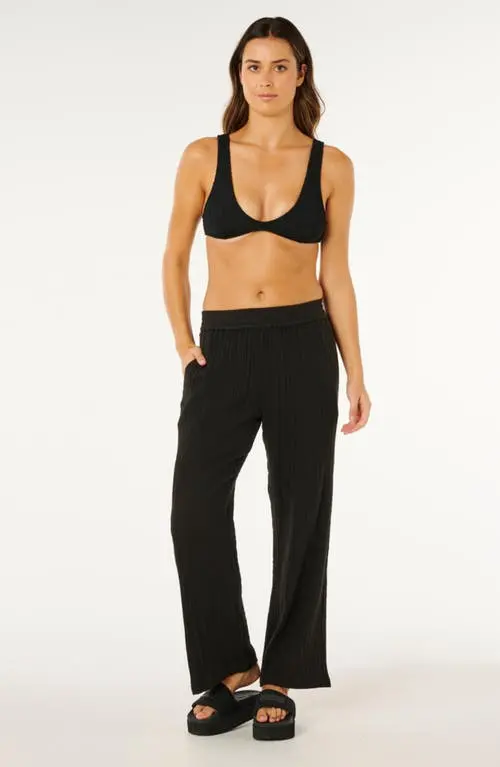 Rip Curl Cotton Pants - Black