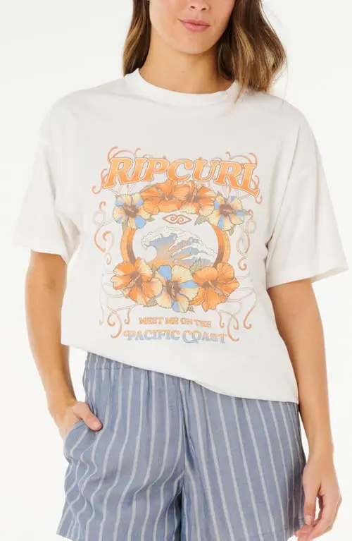 Rip Curl Pacific Coast Heritage Relaxed Graphic T-shirt