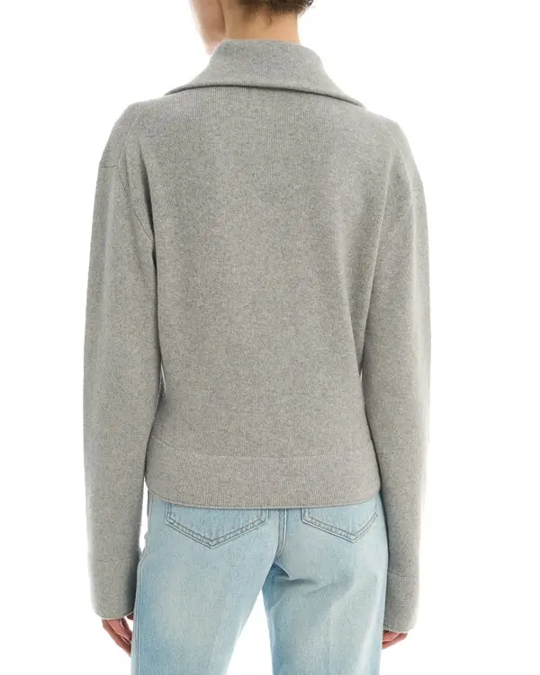 Victoria Beckham Half Zip Mila Jumper