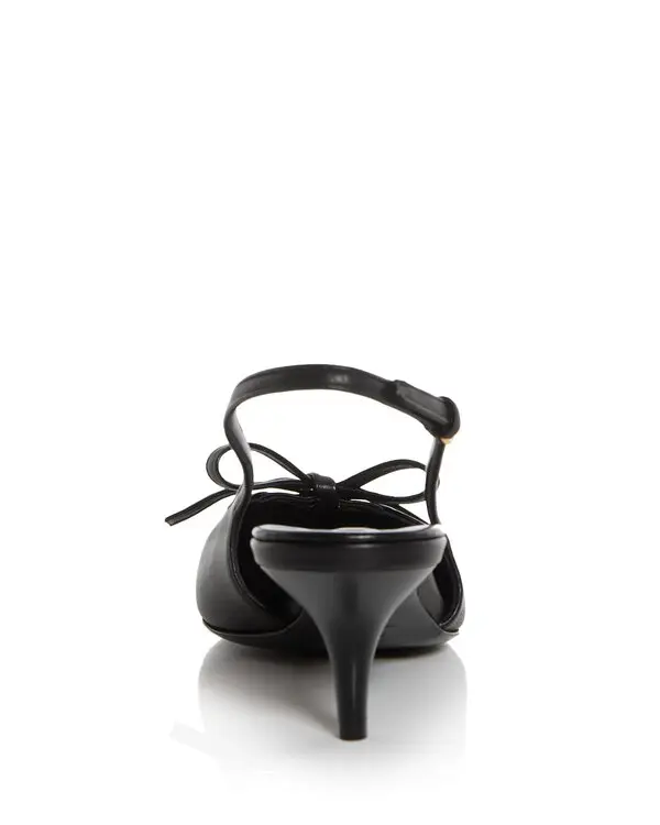 Miu Miu Bow Slingback Pumps