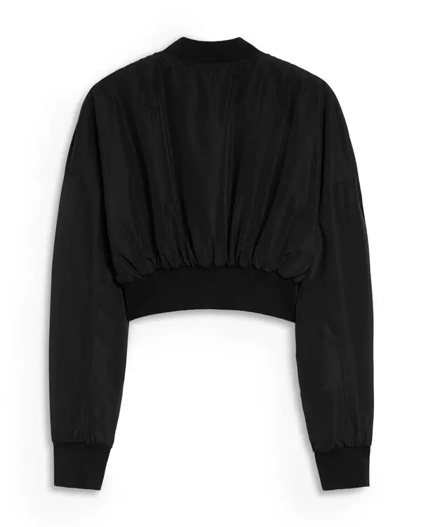 JIL SANDER Cropped Bomber Jacket