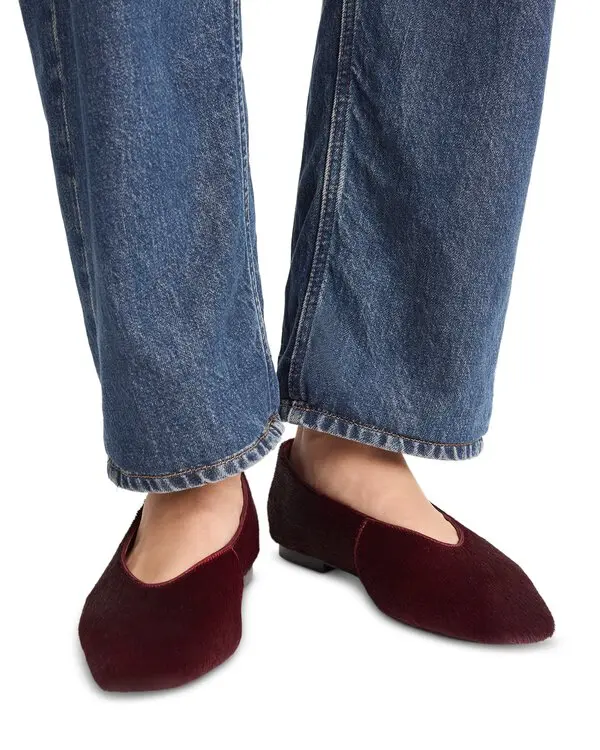Madewell Mylie Ballet Flats - Cabernet