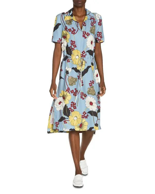 Marni Collared Midi Dress