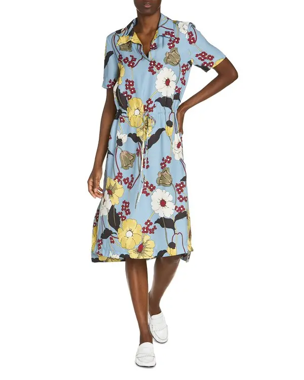 Marni Collared Midi Dress