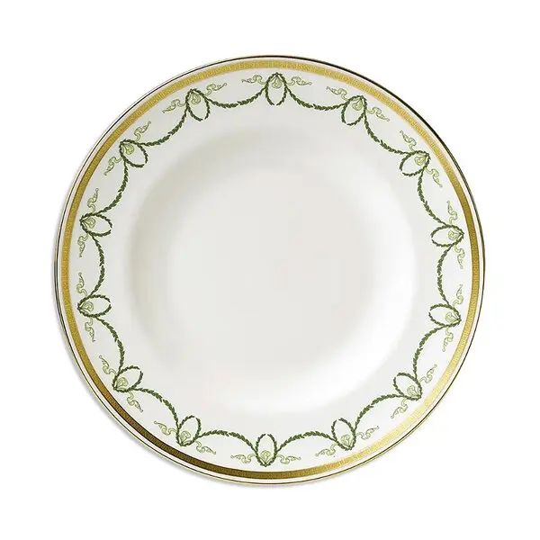ROYAL CROWN DERBY Titanic Plate - Green Gold