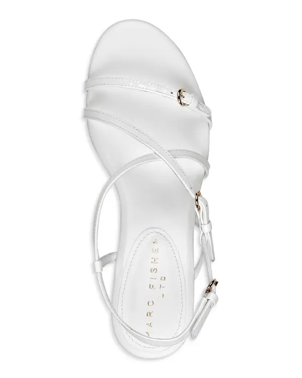 MARC FISHER LTD. Nylah Strappy Sandals - Ivory
