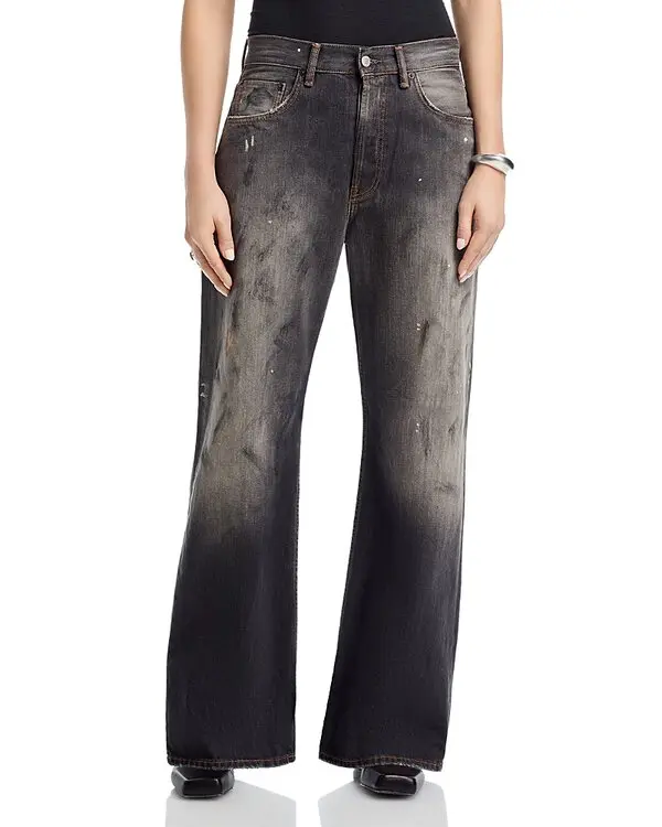 Acne Studios Wide Leg Jeans