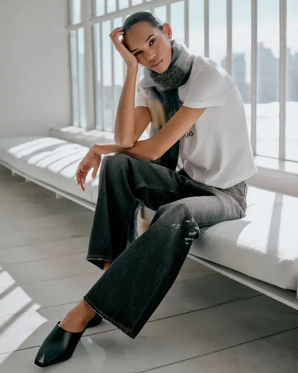 Acne Studios Wide Leg Jeans