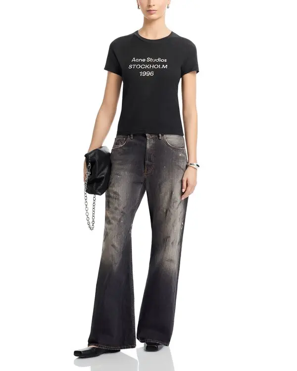 Acne Studios Wide Leg Jeans
