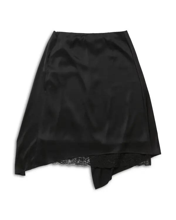 Acne Studios Layered Satin Skirt