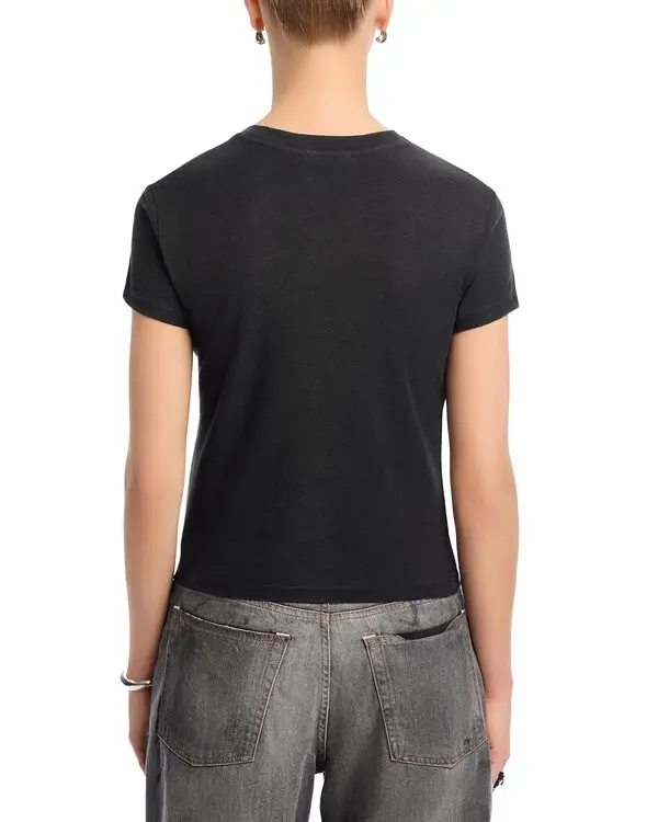 Acne Studios Logo Tee - Fade Black