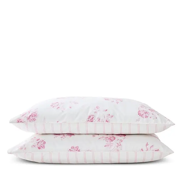 CHRISTY Roses Standard Sham, Pair - Pink