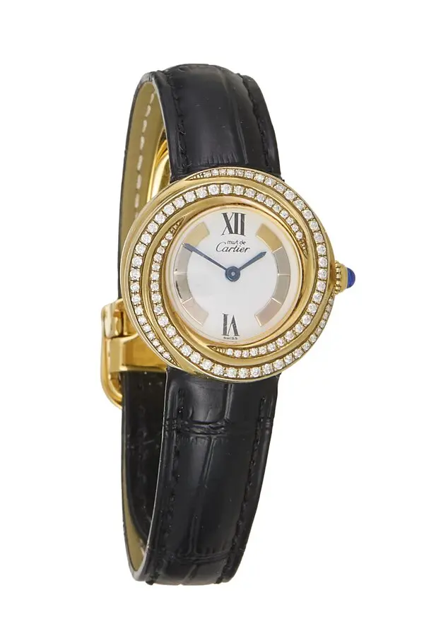 CARTIER Diamond Trinity Watch 27mm - White
