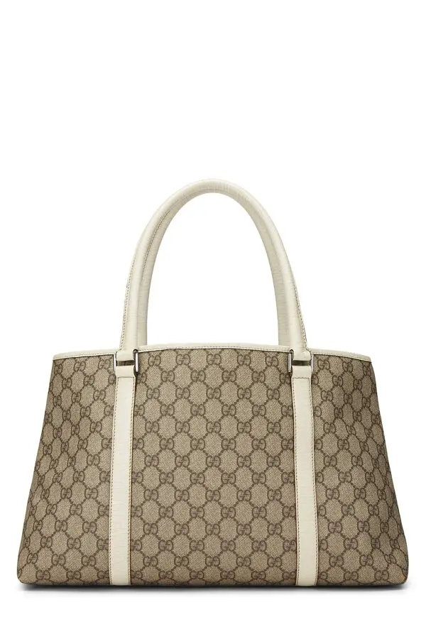 Gucci Original Gg Supreme Tote - Beige