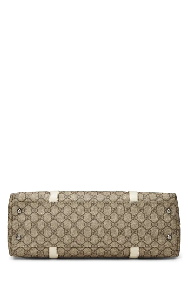 Gucci Original Gg Supreme Tote - Beige