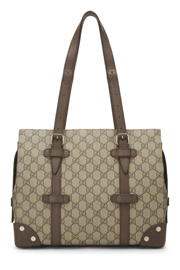 Gucci Original Gg Supreme Tote - Brown