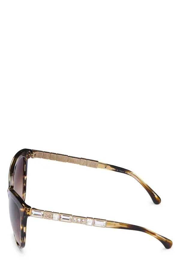 Chanel Tortoise Shell Acetate Sunglasses