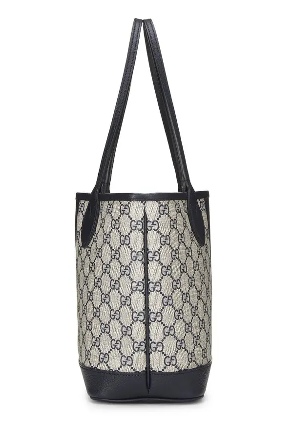 Gucci Gg Supreme Ophidia Tote - Navy