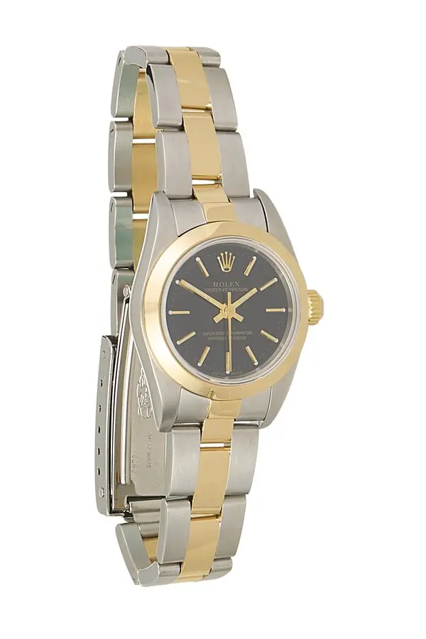 Rolex Two-tone Oyster Perpetual 26mm - Black