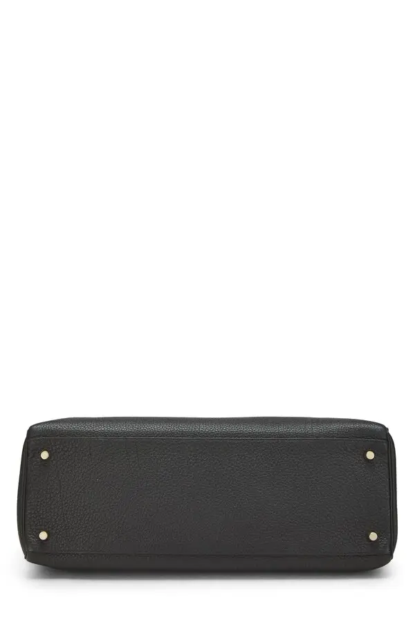 Hermès Togo Kelly Retourne 40 Handbag - Black