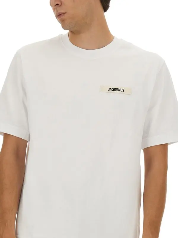 Jacquemus The Grosgrain Shirt - White