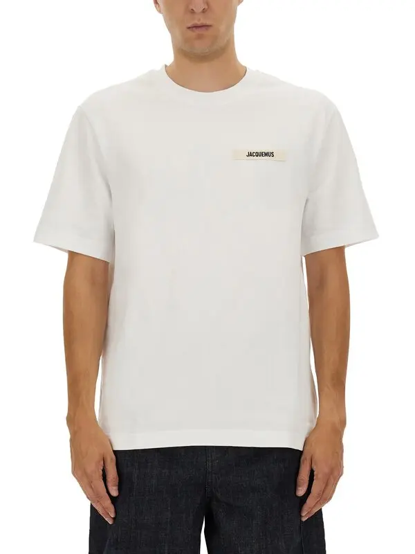 Jacquemus The Grosgrain Shirt - White