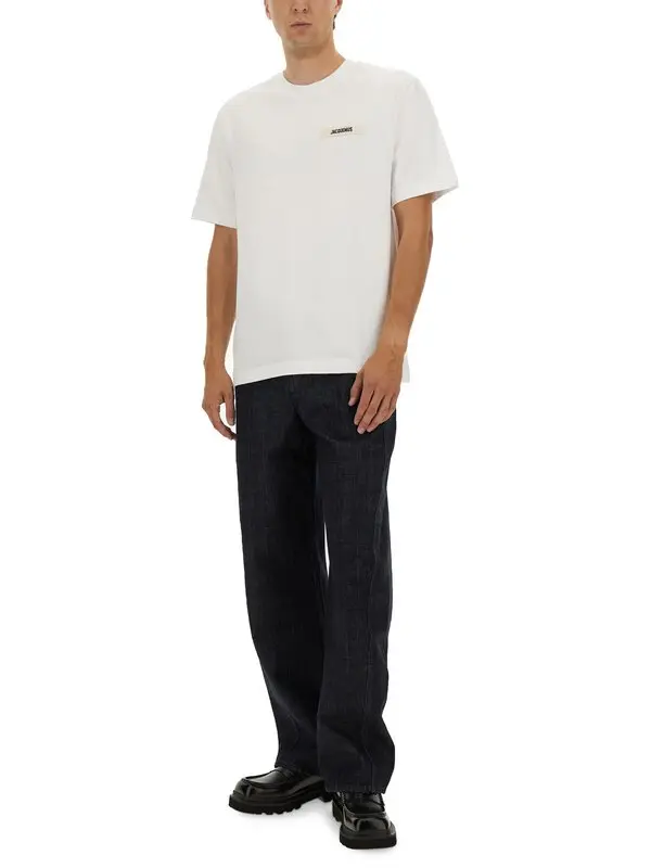 Jacquemus The Grosgrain Shirt - White