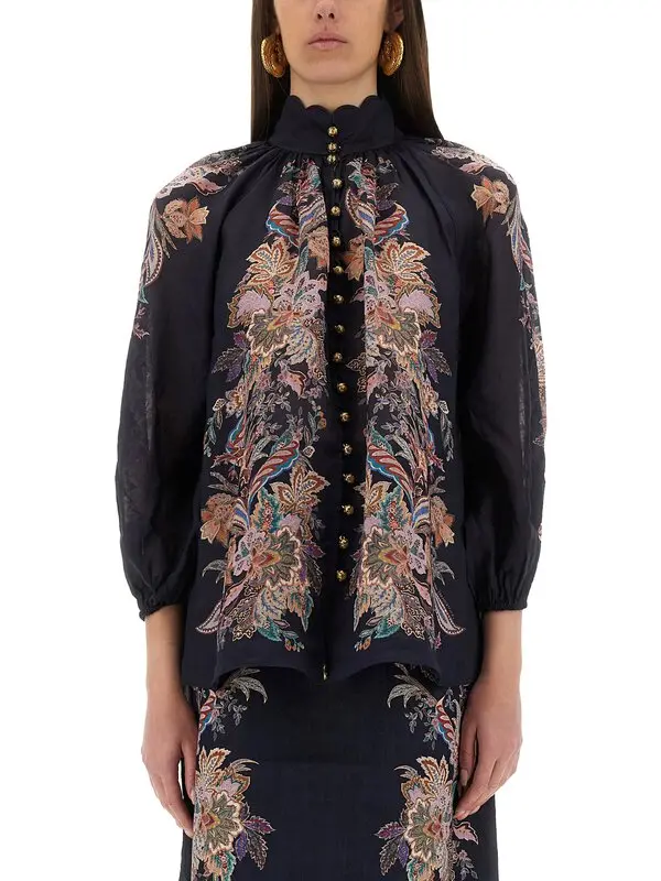 Zimmermann Rhiannon Billow Shirt