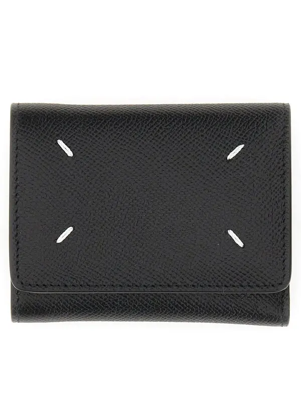 MAISON MARGIELA Leather Wallet - Black
