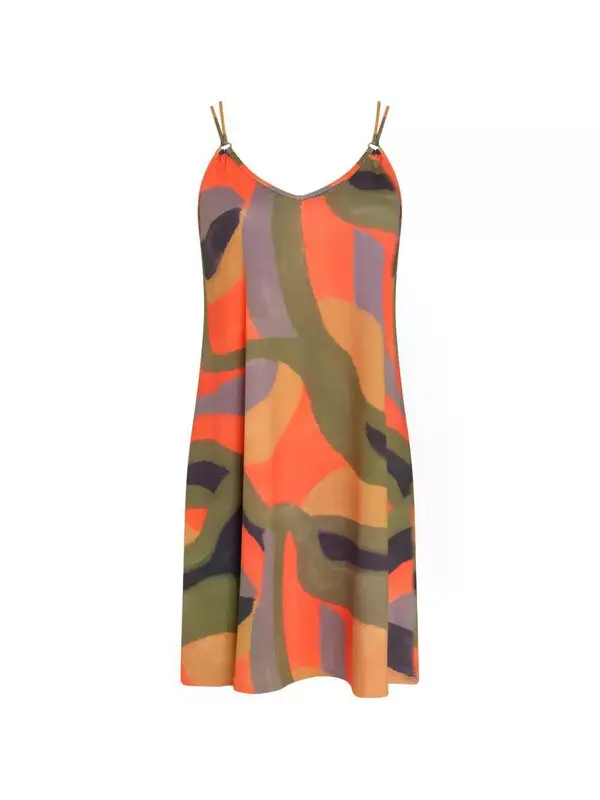 LYGIA & NANNY Printed Strap Dress