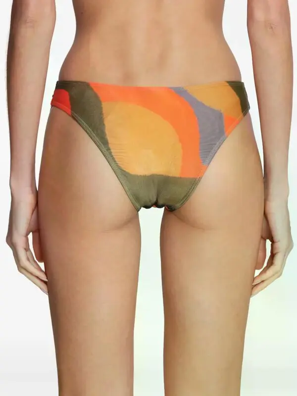 LYGIA & NANNY Printed Brief Cut Bikini Bottom