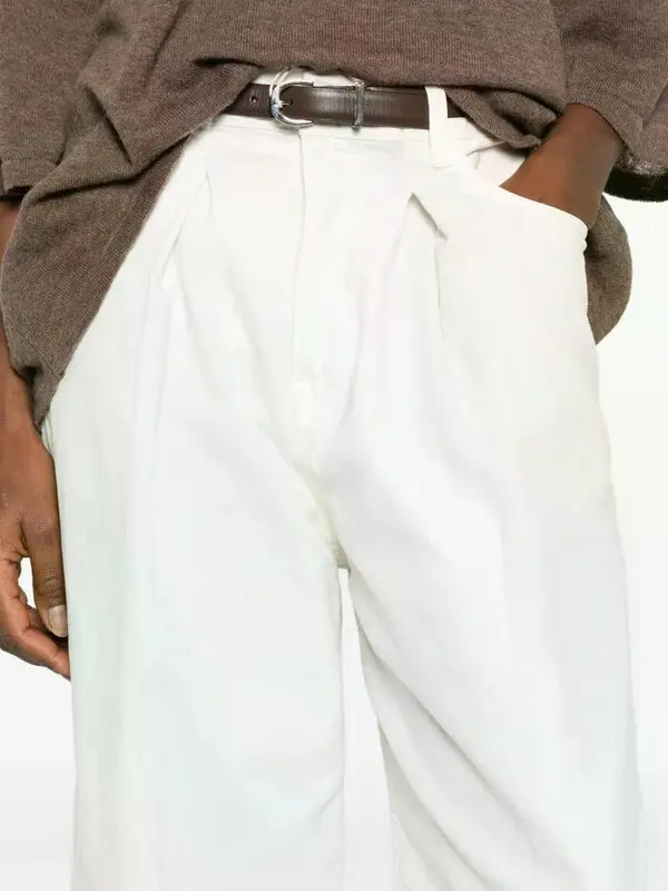 HAIKURE Pleated Wide Leg Trousers