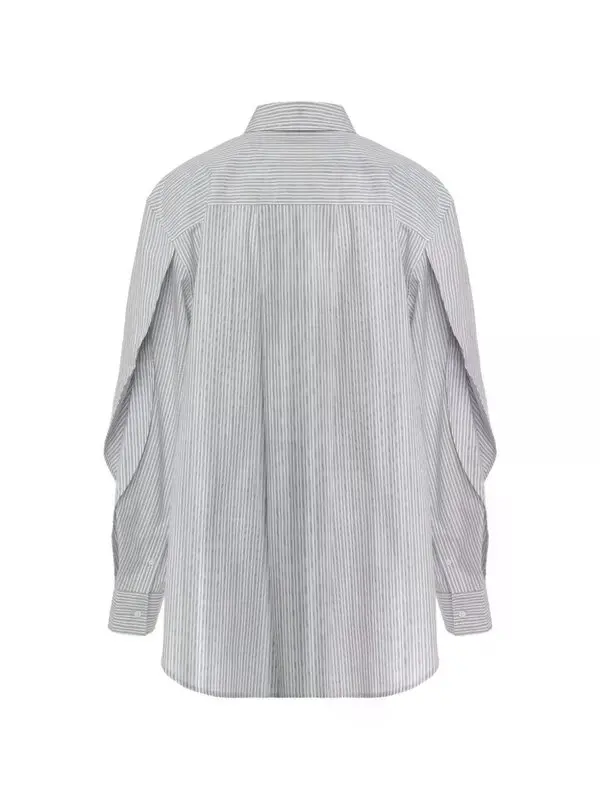 MUGLER Striped Shirt