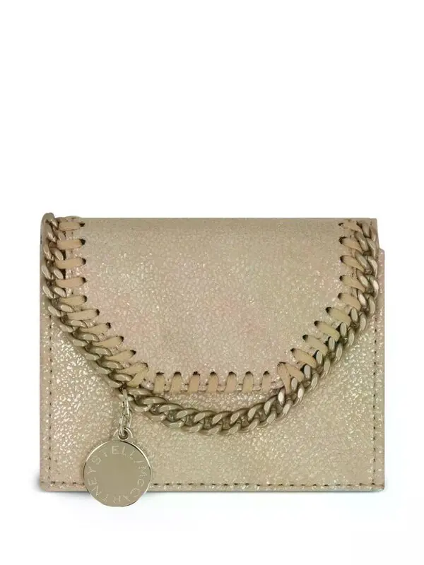 Stella McCartney Falabella Logo-detail Wallet - Neutrals