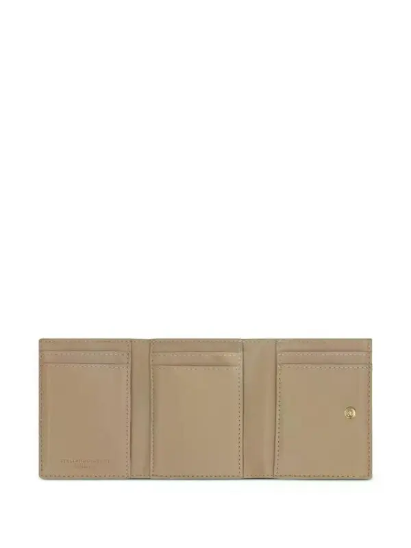 Stella McCartney Falabella Logo-detail Wallet - Neutrals