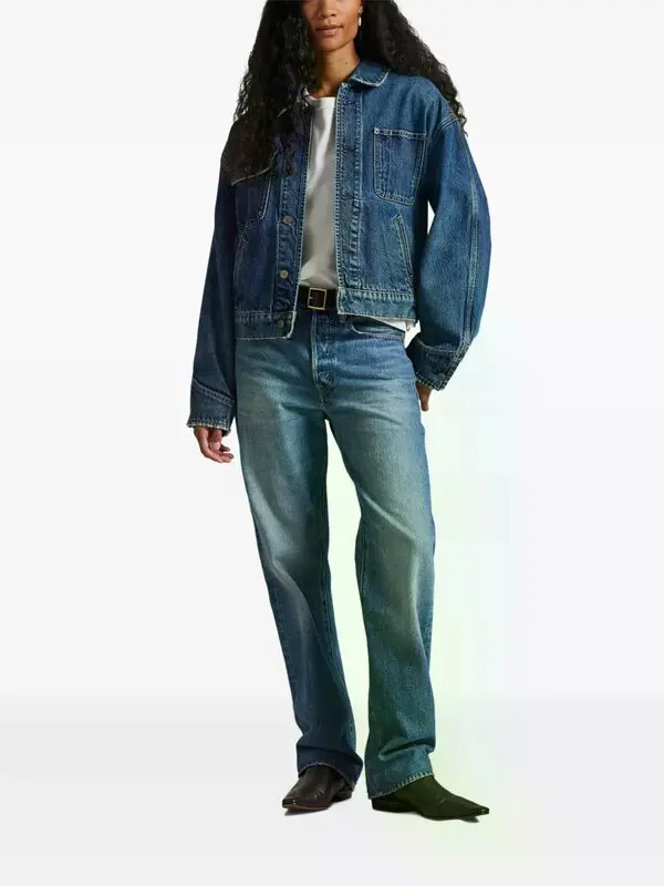 Polo Ralph Lauren Buttoned Denim Jacket - Blue