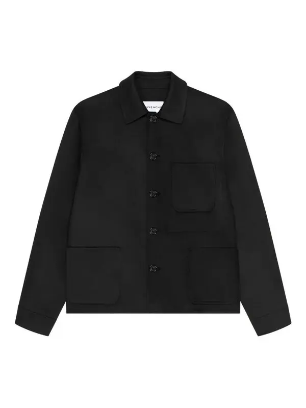 Givenchy Classic-collar Shirt Jacket