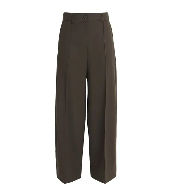 ME+EM Tapered Pintuck Trousers