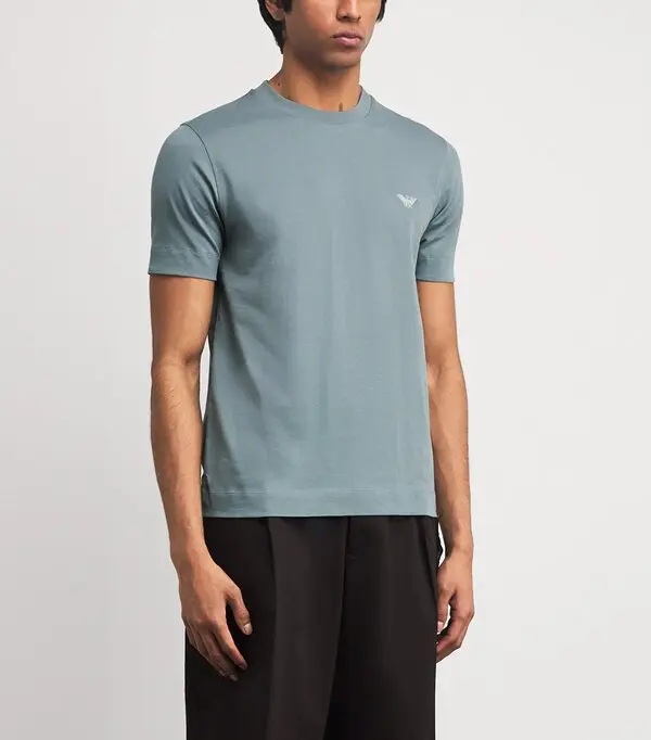 Emporio Armani Cotton Eagle Logo T-shirt