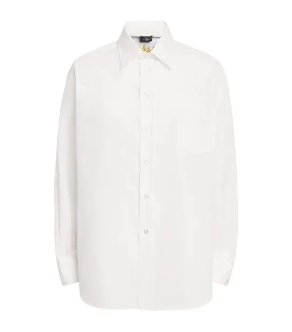 Etro Silk-cotton Printed Shirt