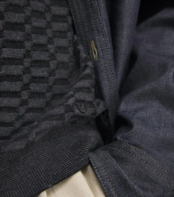 Emporio Armani Virgin Wool Op-art Sweater