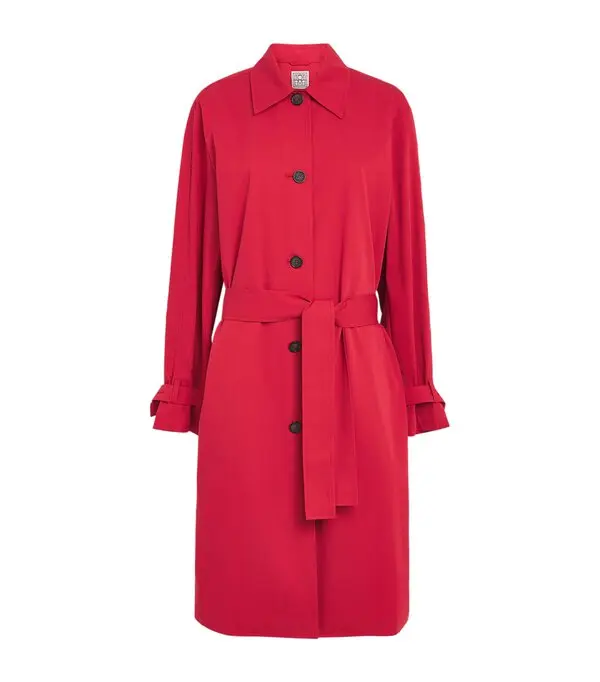 TOTEME Organic Cotton Trench Coat