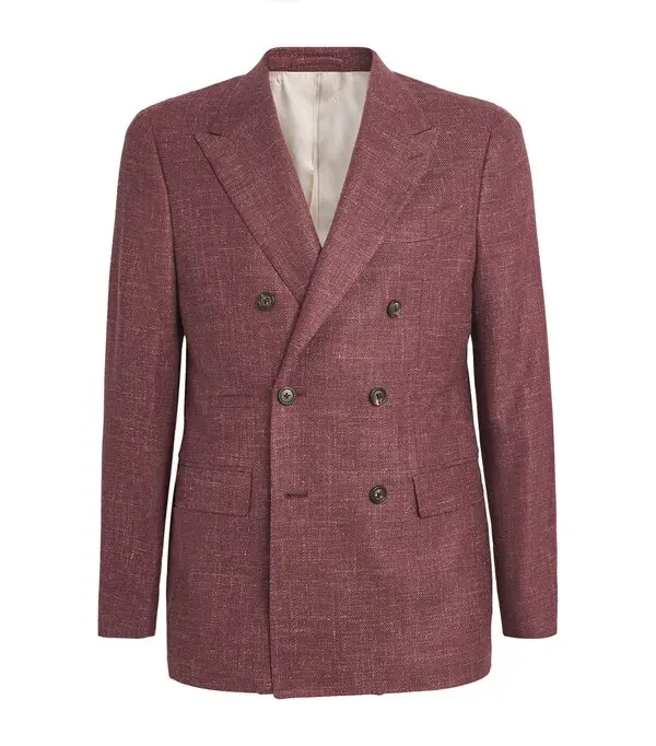 Eleventy Wool-silk-linen Blazer