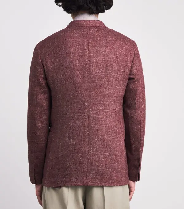 Eleventy Wool-silk-linen Blazer