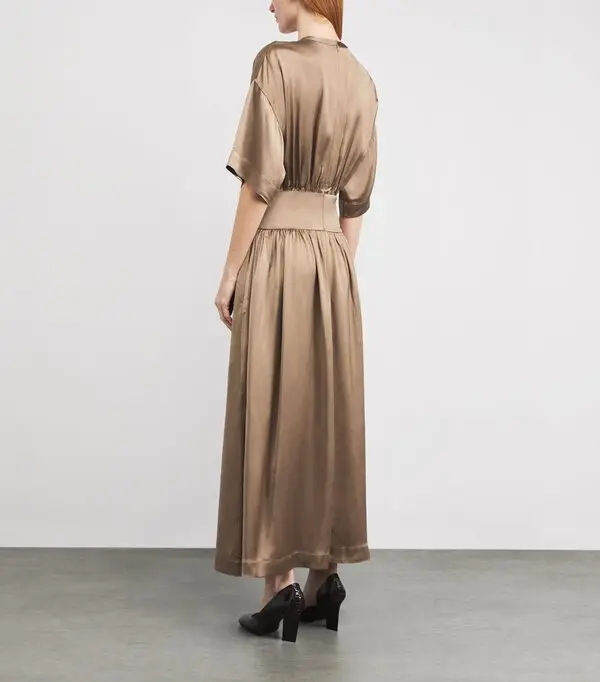 TOTEME Satin Maxi Dress