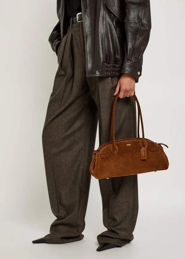 COACH Suede Shoulder Bag