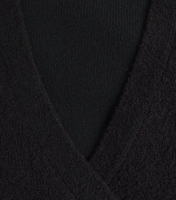 AERON Wool-blend Wrap Sweater