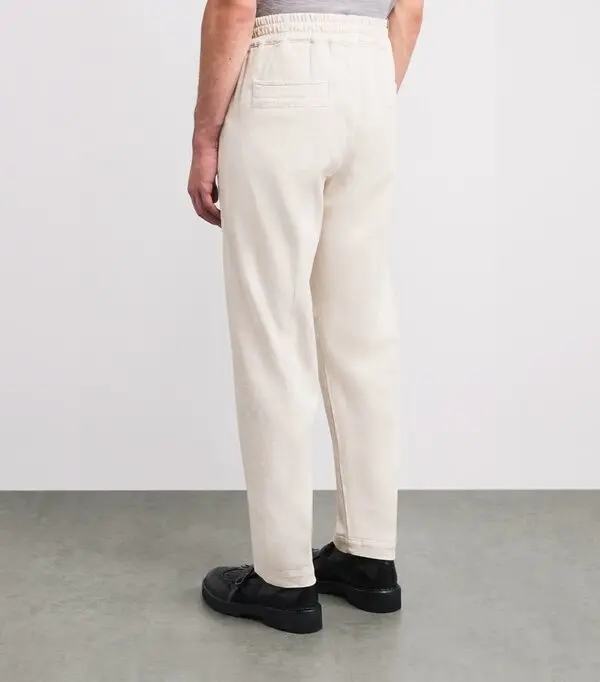 Eleventy Stretch-cotton Elasticated Trousers